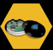 China BLE 5.0 80 Meters 32bit Bluetooth Beacon Tag With Sensors for sale