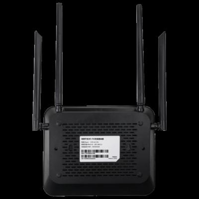 中国 1800Mbps 2.4g 5.8Gの無線旅程モジュールの防火壁のルーターによってワイヤーで縛られるネットワーク・コネクションの無線電信の黒 販売のため