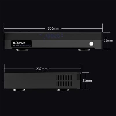 Cina Pro BD 3D Blu Ray Media Player Home Theater riproduttore video del sistema Mp4 di Egreat A8 in vendita