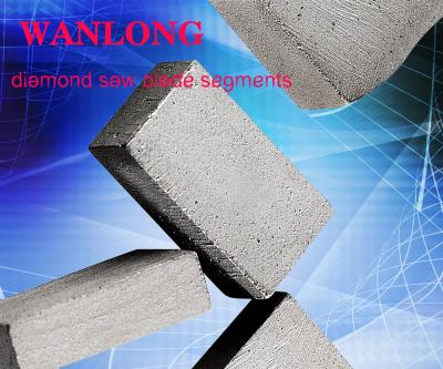 China diamond segments supplier and manufacturer WANLONG diamond tools for stone slab and stone block cutting in china for sale