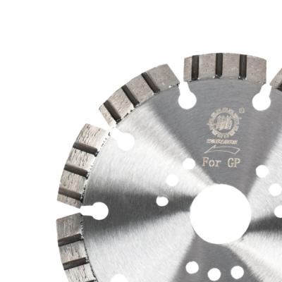 China Diamond blade 6 inch horizontal cutting blade for stone slab and brick cutting - diamond blade manufacturers in china for sale