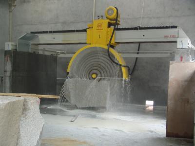 China QSQ-2200 wanlong yellow stone cutting machine for stone block processing ,stone slab cutting machinery for sale