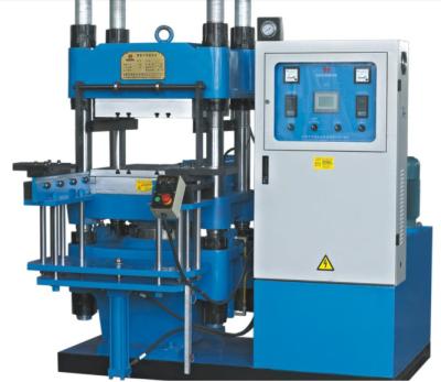 China HG/T3034-1999 Motor Driven Rubber Testing Equipment , Flat Vulcanizing Machine 25 T 0℃-200℃ for sale