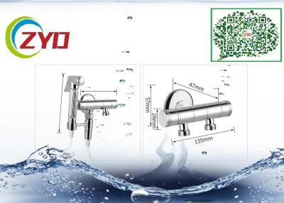 China 2 Way Shower Water Diverter Valve , CE Wall Mounted Shower Control Valve for sale