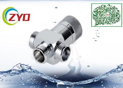 China Zinc Casting 3 Way Shower Valve Diverter , Plumbing Diverter Valve Shower for sale