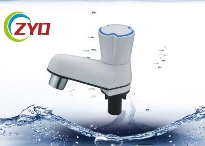 China Rotating Handle Kitchen Sink Water Tap , EACC Approval Cold Water Basin Faucet for sale