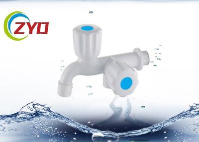 China T Type Handle Double Washing Machine Tap , Plastic Cartridge Threaded Hose Bib for sale