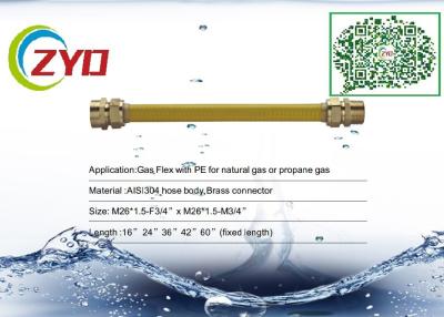 China 304 Stainless Steel Corrugated Pipe For Water Heater Good Connection for sale