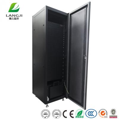 Cina Recinzioni di scaffale dell'interno nere del server della rete 47U di SPCC in vendita