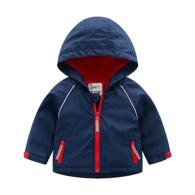 China New fashion kids boys and girls soft shell outdoor jacket children hooded windbreaker coat for sale