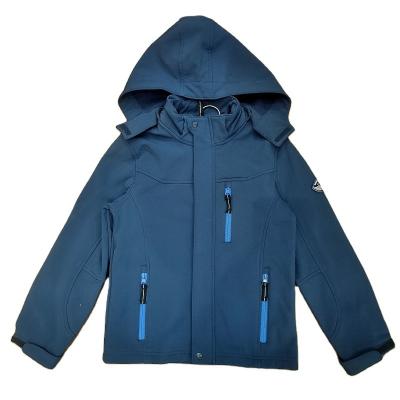 Китай Куртка softshell outerwear зимы осени на открытом воздухе для ватки основной картины картины военно-морского флота детей с капюшоном продается