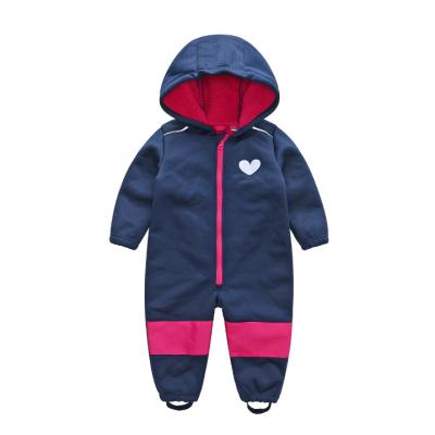 Cina Ragazzi globali delle coperture molli dei bambini di personalizzazione dell'OEM e pagliaccetto antivento impermeabile caldo delle tute delle ragazze in vendita
