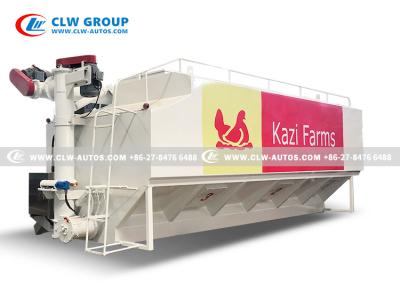 China 10tons bulk van het het Lichaamsgevogelte van de Voervrachtwagen het Landbouwbedrijfkip Duck Pig Feed Transport Te koop