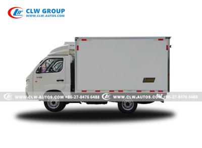 China Foton Mini 2 Ton Refeigerated Truck Fresh Vegetable And Meat Cooler Truck for sale