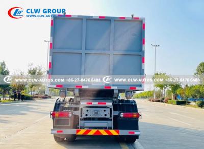 Cina SINOTRUK 336HP Camion della spazzatura con guida a destra con contenitore per rifiuti aperto multi roll-off in vendita