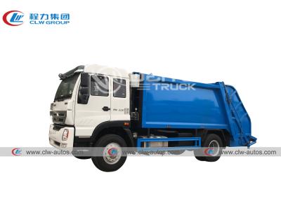 China Sinotruk Homan Sanitation Garbage Compactor Truck 220hp 12cbm 12m3 for sale