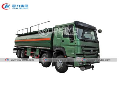 Cina Macchina del trasporto del combustibile del camion cisterna dell'olio del carraio 25m3 di Sinotruk HOWO 12 in vendita
