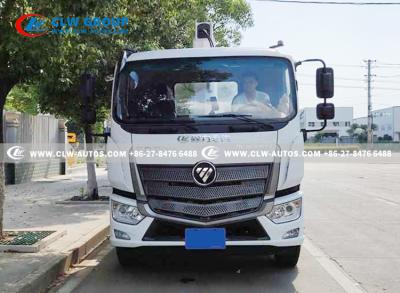 China Foton 6ton Straight Arm Truck Mounted Crane Heavy Towing Working Arm Loading Truck for sale