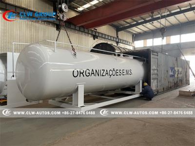 Cina impianto di gas mobile di 20000L 10T GPL con la pompa e le scale di riempimento in vendita