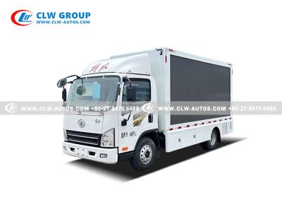 China FAW タイガー VH 2 面 P3/P4/P5/P6 屋外モバイル LED広告ディスプレイ ビルボード トラック for sale