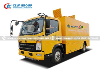 China SINOTRUK HOWO CAFU 6000L Fuel Refueling Truck with Dual-Compartment Tank and YUNNEI YN4102 Diesel Engine for sale