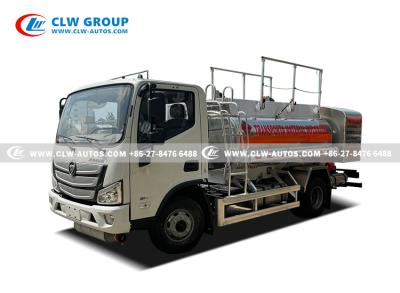 China FOTON AUMARK S Aluminum Alloy 4m³ Dual-System Refueling Truck for Efficient Fuel Delivery for sale