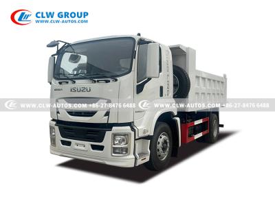 China ISUZU 4×2 FTR Medium-duty Dump Truck with 8-12 Cubic Meters Body Capacity and 220-280 HP Engine for sale
