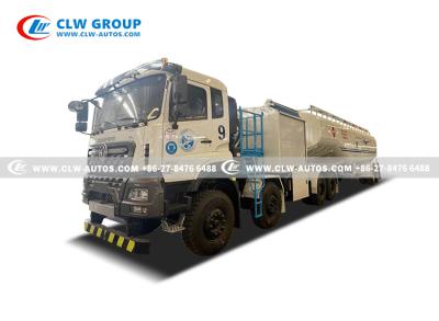 China Dongfeng Aircraft Refueling Tank Trailer with 20,000-45,000L Capacity, Dual-Stage API 1581 Filtration, and Hydraulic Lifting Platform for sale