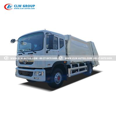 China Dongfeng D9 4x2 14m³ High-Compaction Rear Loader Garbage Truck for Municipal Waste Collection for sale