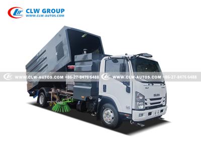 China Isuzu KV800 8m³ Capacity Road Sweeper Truck with Dual-Power System for Municipal and Industrial Sanitation for sale