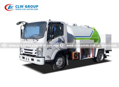 China Isuzu KV100 4x2 LPG Refueling Truck with 5m³ Tank 120HP Euro 5 Engine Mobile Gas Dispensing Unit for sale