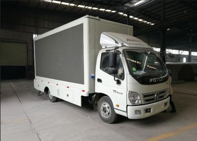 China Full Color SMD Screen Mobile Led Display Truck , Scrolling Mobile Advertising Truck for sale