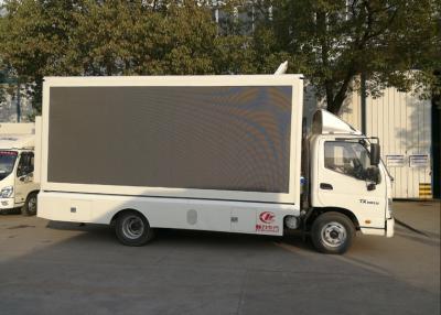 China Full Color SMD Screen Mobile Led Display Truck , Scrolling Mobile Advertising Truck for sale