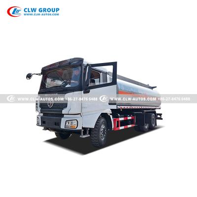 China Shacman 6x4 380HP 25m³ Fuel Tanker Truck for Gasoline or Diesel Transport And Refueling for sale