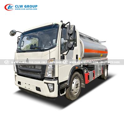 China FAW 4x2 10 CBM Mobile Fuel Tanker Truck Dispenser for sale