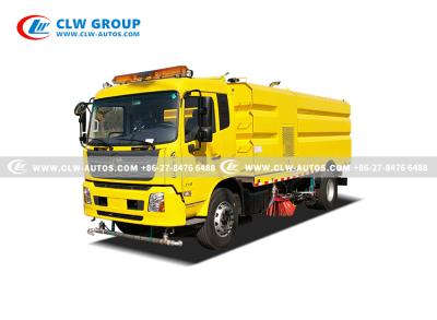 China Dongfeng KR 210HP Road Sweeper Truck with 7m³ Stainless Steel Garbage Tank and 9m³ Water Tank for sale