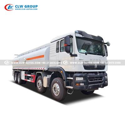 China HOWO 8X4 30,000L Refueling Truck with Intelligent Dispenser and Dual-Way Metering System for Fuel Delivery for sale