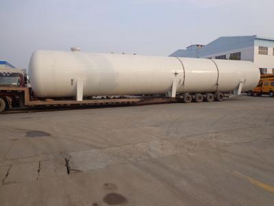 China ASME 200cbm Transporting Large Propane Tanks , SA516 Bulk Truck Fuel Tanks for sale