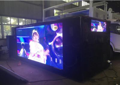 China Advertising Mobile Digital Billboard Truck , P5 / P6 Led Video Truck for sale