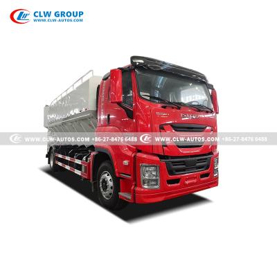 China ISUZU 20m³ Bulk Feed Transport Truck For Chicken Feed Delivery for sale