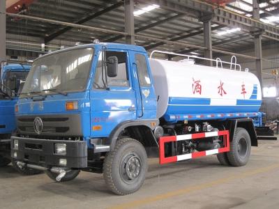 China Water Delivery Service Water Bowser Truck 10 Tons Dongfeng 10000 Liters With Stainless Steel Tank for sale