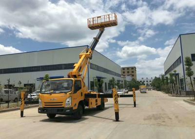 China Automatic 12m Cherry Picker Aerial Lift Truck Electronical Controlled Lifting for sale