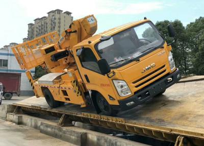 China Automatic 12m Cherry Picker Aerial Lift Truck Electronical Controlled Lifting for sale