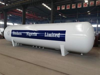 China Horizontal LPG Bullet Storage Tank / LPG Truck Tanker For Bottling Plants for sale