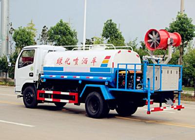Κίνα 5Ton Dongfeng 4 * 2 Φορτηγό νερού Bowser με ψεκαστήρα, 5000 λίτρων ψεκασμού σκόνης Fall Truck προς πώληση