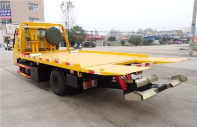 Cina Il camion di rimorchio del demolitore di ISUZU 4X2 100HP 4,2 misura il camion con un contatore a base piatta di recupero di incidente in vendita