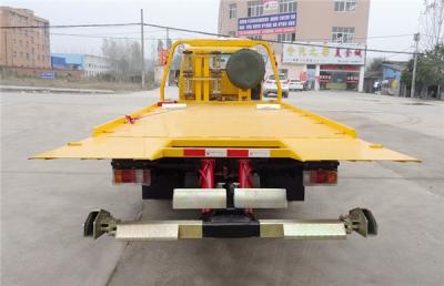 Cina Il camion di rimorchio del demolitore di ISUZU 4X2 100HP 4,2 misura il camion con un contatore a base piatta di recupero di incidente in vendita