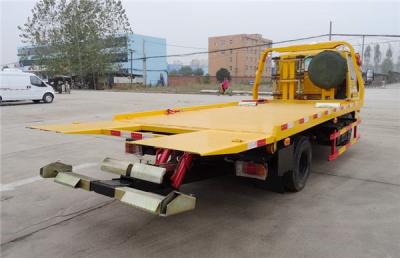 Cina Il camion di rimorchio del demolitore di ISUZU 4X2 100HP 4,2 misura il camion con un contatore a base piatta di recupero di incidente in vendita