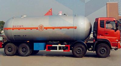 China 8x4 LPG-de Vrachtwagen van de Tankautomaat met het Vullen van Stroommeter, LPG-de Vrachtwagen van de Bobtailautomaat Te koop