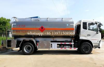 China 15000 litros molham o petroleiro liga de aço inoxidável/de alumínio do caminhão de Bowser à venda